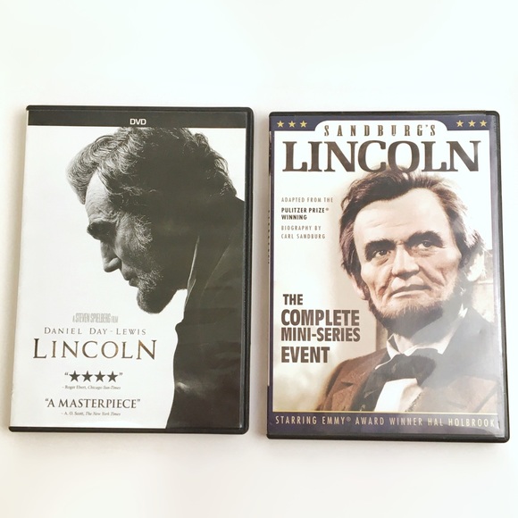 Dreamworks | Media | Pair Of Abraham Lincoln Dvds Daniel Day Lewis ...